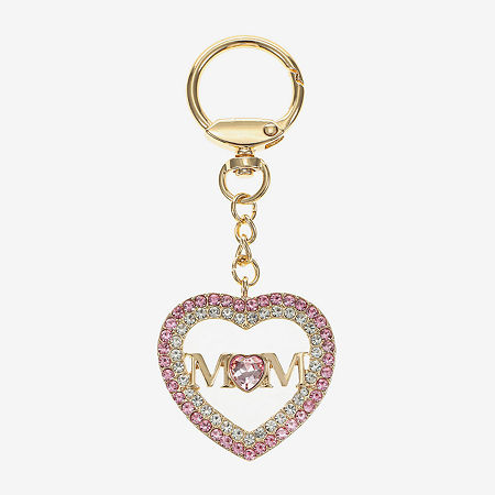 Click here for Monet Mom Heart Bag Charm  One Size  Pink prices