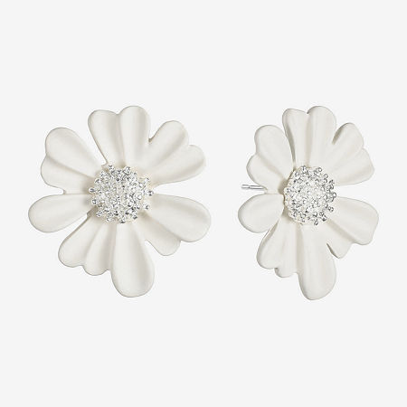 Click here for Liz Claiborne 28.1mm Flower Stud Earrings  One Siz... prices