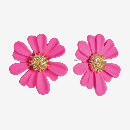 Click here for Liz Claiborne 28.1mm Flower Stud Earrings  One Siz... prices