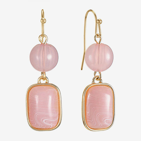Click here for Liz Claiborne Womens Pink Drop Earrings  One Size... prices