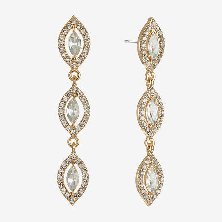 Click here for Monet Jewelry Womens Glass Marquise Hypoallergenic... prices