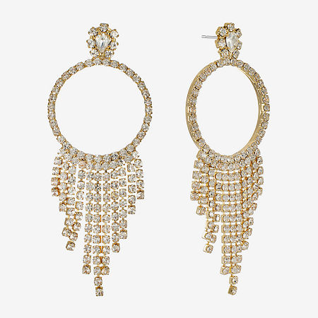 Click here for Monet Jewelry Womens Glass Round Hypoallergenic Dr... prices