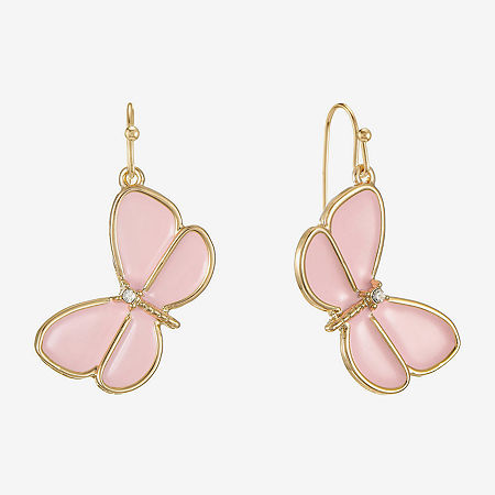 Click here for Liz Claiborne Womens Glass Butterfly Drop Earrings... prices