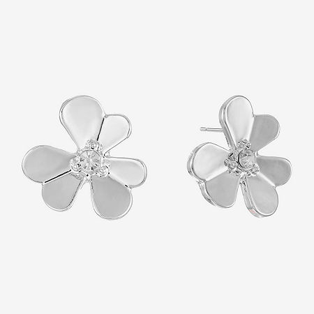 Click here for Liz Claiborne Glass 16mm Flower Stud Earrings  One... prices