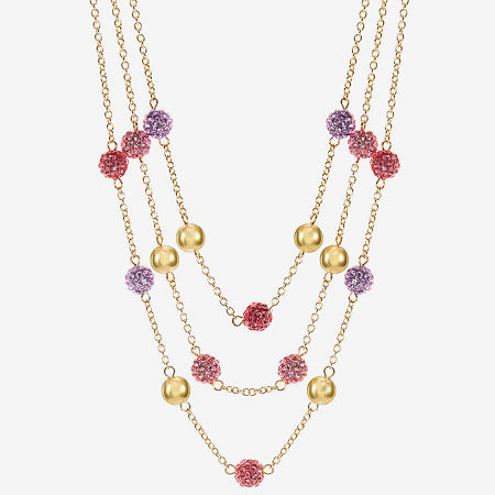 Click here for Monet Jewelry Womens Pink Glass 18 Inch Strand Nec... prices