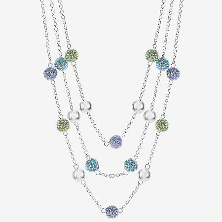 Click here for Monet Jewelry Womens Blue Glass 18 Inch Strand Nec... prices