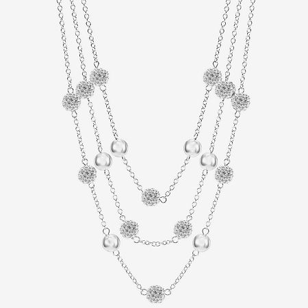 Click here for Monet Jewelry Womens Glass 18 Inch Strand Necklace... prices