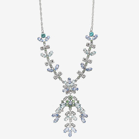 Click here for Monet Jewelry Womens Blue 18 Inch Statement Neckla... prices