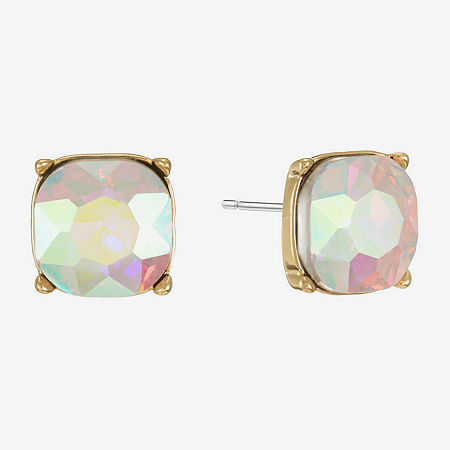 Click here for Monet Jewelry Glass 10mm Cushion Stud Earrings  On... prices