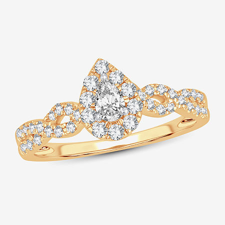 Click here for Womens 1/2 CT. T.W. Natural White Diamond 10K Gold... prices