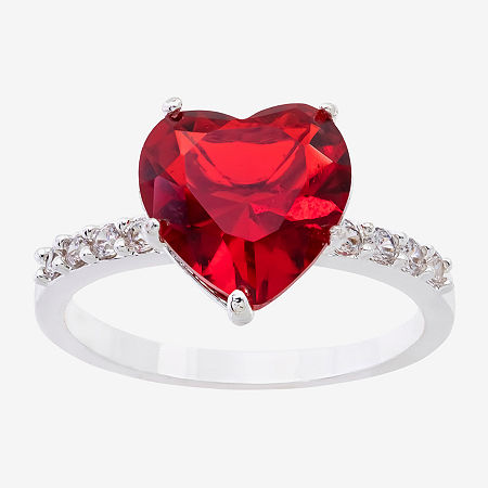 Click here for Sparkle Allure Solitaire Womens Red Crystal Pure S... prices