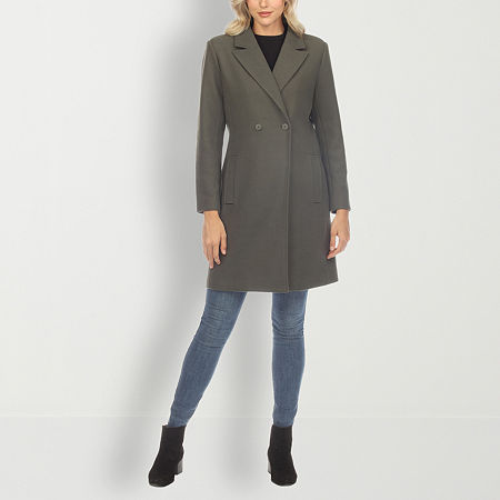 Click here for Womens White Mark Classic Peacoat prices