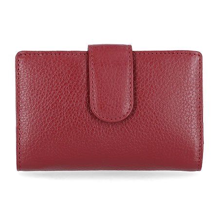 Click here for Mundi Rio Leather Indexer Wallet  One Size  Red prices
