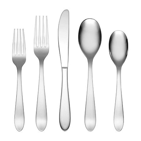 Click here for Cambridge Apex Satin Mirror 20-pc. Flatware Set  O... prices