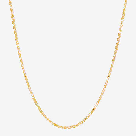 Click here for Made in Italy Womens 14K Gold 18 Inch Wheat Chain... prices