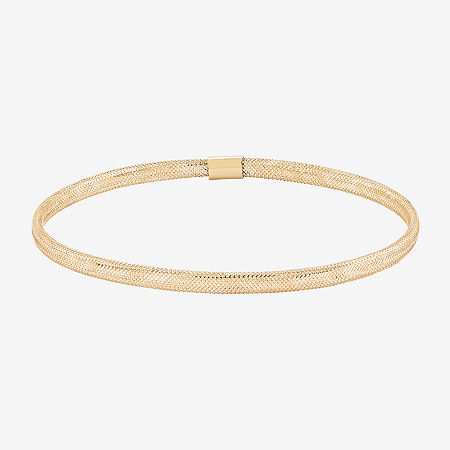 Click here for Made in Italy Womens 10K Gold Stretch Bracelet  On... prices
