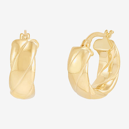 Click here for Made in Italy Womens 14K Gold 16mm Hoop Earrings... prices