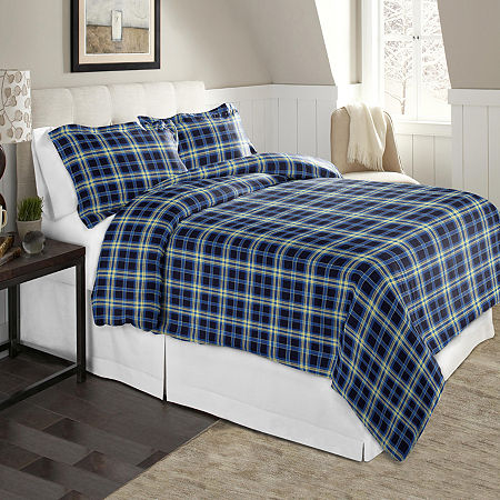 Click here for Pointehaven Ashby Plaid Superior Weight Cotton Fla... prices