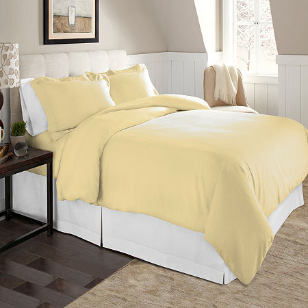 Click here for Pointehaven Printed Or Solid Cotton Duvet Cover Se... prices