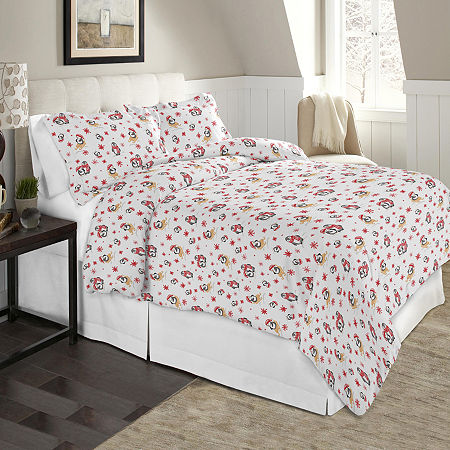 Click here for Pointehaven Printed Or Solid Cotton Duvet Cover Se... prices