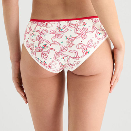 Arizona Body Cotton Cheeky Panty  Large  White