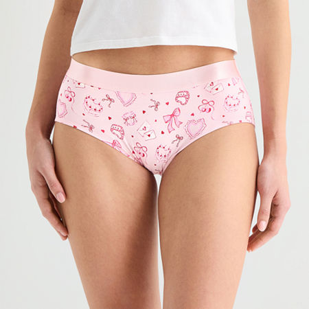 Click here for Arizona Body Cotton Elastic Waist Hipster Panty  S... prices