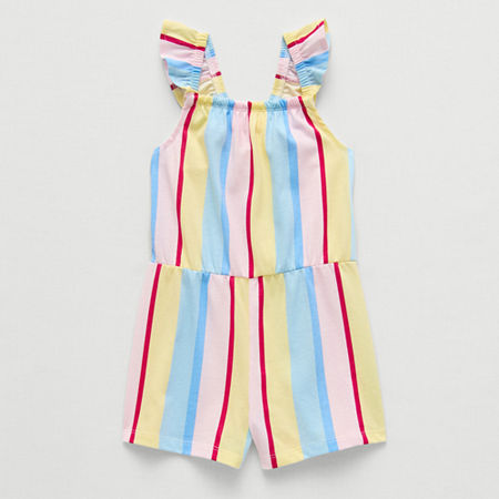 Click here for Okie Dokie Toddler & Little Girls Romper  6  White prices