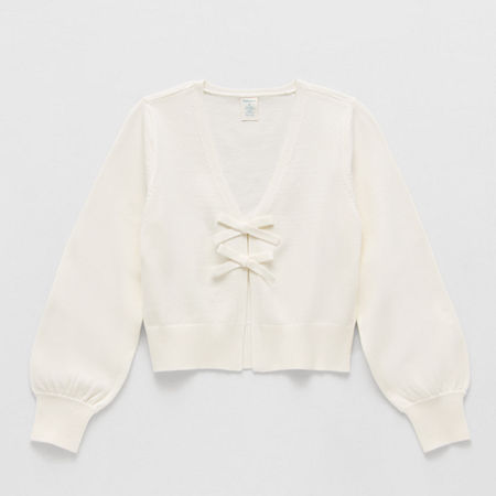 Click here for Thereabouts Little & Big Kid Girls V Neck Long Sle... prices