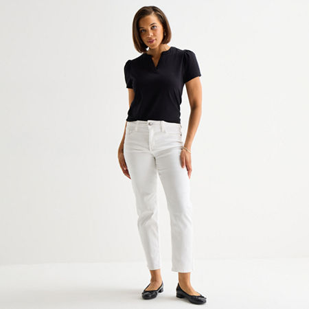 Click here for Liz Claiborne Lana Womens Ankle Mid Rise Ankle Pan... prices