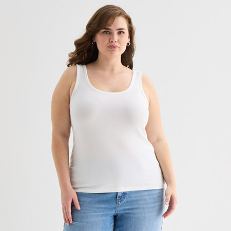 Click here for a.n.a Womens Plus U Neck Sleeveless Tank Top  3x... prices