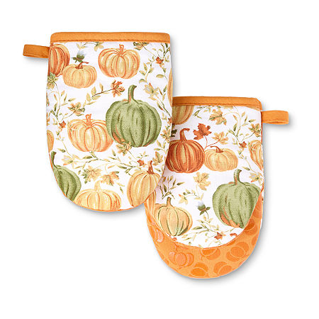 Click here for Martha Stewart Pumpkin 2-pc. Oven Mitt Set  One Si... prices