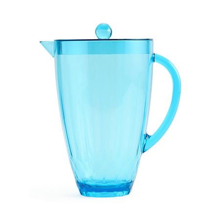 Click here for Outdoor Oasis Blue Beverage Serving Pitcher  One S... prices
