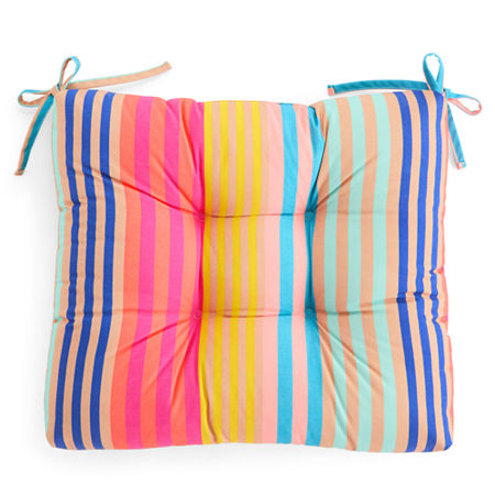 Click here for Outdoor Oasis Multistripe Print Patio Seat Cushion... prices