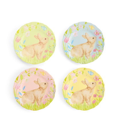 Click here for Layerings Easter Bunny 4-pc. Salad Plate  One Size... prices
