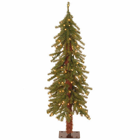 Click here for National Tree Co. Hickory Cedar 4 Foot Pre-Lit Ced... prices