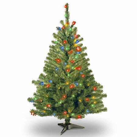 Click here for National Tree Co. Kincaid Spruce 4 Foot Pre-Lit Sp... prices