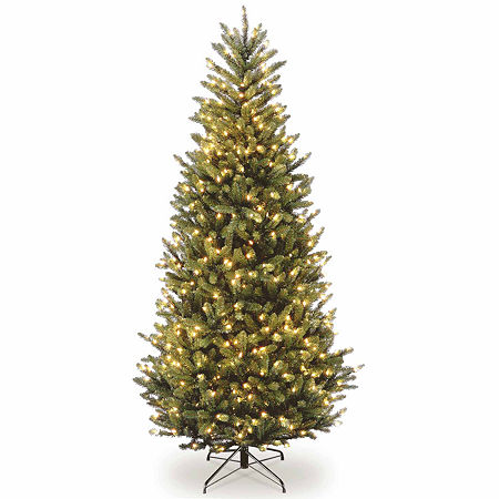 Click here for National Tree 7.5ft. Pre-Lit Slim Natural Fraser T... prices