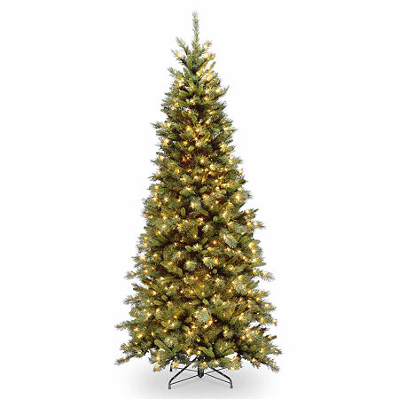 Click here for National Tree 7.5ft. Tiffany Slim Fir Tree - Clear prices