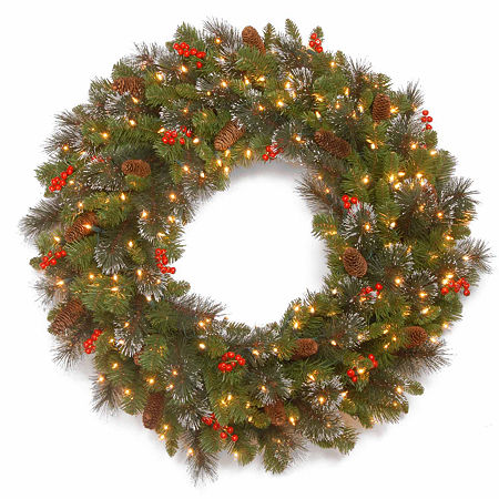 Click here for National Tree Company 36 Crestwood Spruce Wreath w... prices