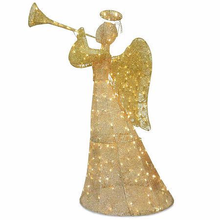 Click here for National Tree 5ft. Angel Decoration with LED Light... prices