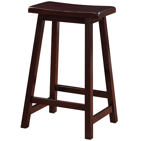 Click here for 24 Saddle Bar Stool  One Size  Black prices