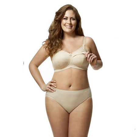 Click here for Elila Cotton Softcup Nursing Bra - 1613  Dd  Beige prices