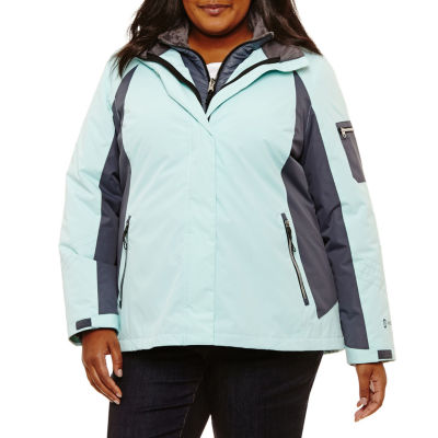 Free Country 3-In-1 Womens Plus Water Resistant Heavyweight System Jacket
