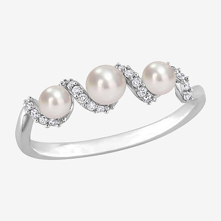 Click here for Womens 1/10 CT. T.W. 4MM White Cultured Freshwater... prices