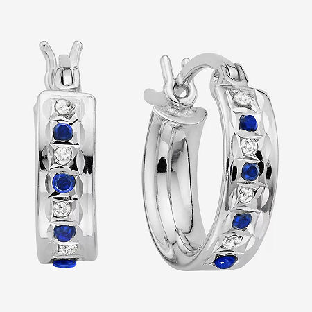 Click here for Genuine Blue Sapphire & Diamond Accent Platinum Ov... prices