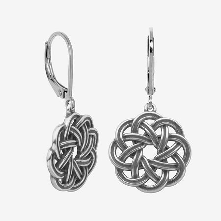 Click here for Sterling Silver Celtic Wreath Drop Earrings  One S... prices
