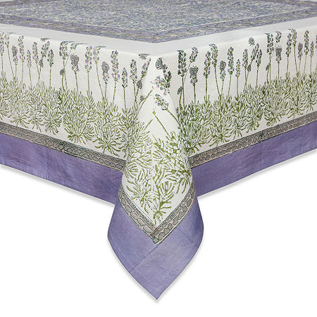 Click here for Couleur Nature Lavender Tablecloth  One Size  Purp... prices