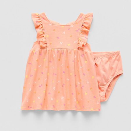 Click here for Okie Dokie Baby Girls 2-pc. Short Sleeve A-Line Dr... prices