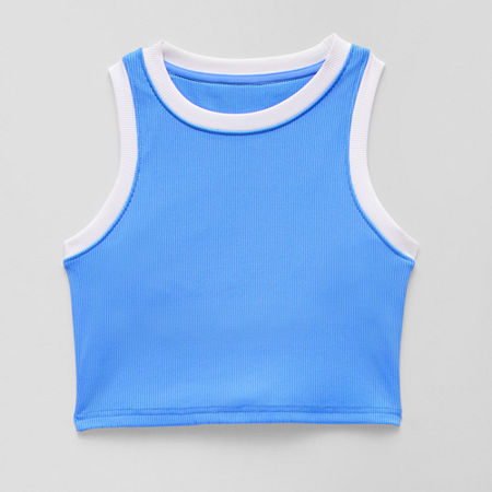Click here for Xersion Ribbed Little & Big Kid Girls Long Line Br... prices