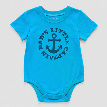 Click here for Okie Dokie Baby Boys Crew Neck Short Sleeve Bodysu... prices